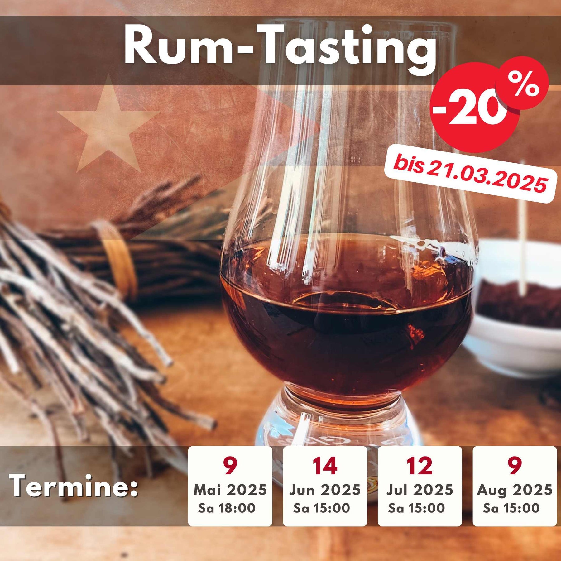 Rum tasting – LA GALANA